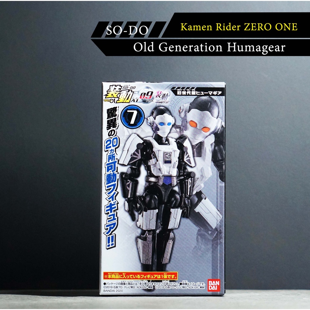 SO-DO Kamen Rider Zero-One AI 09 SODO masked rider SHODO Old generation ...