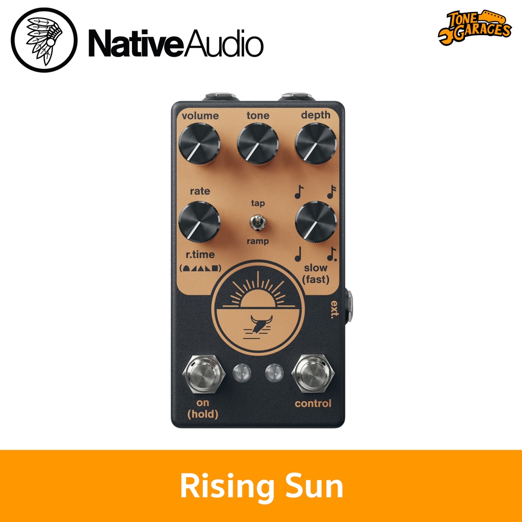Native Audio Rising Sun Tremolo เอฟเฟคกีต้าร์ Made in USA | Shopee Thailand