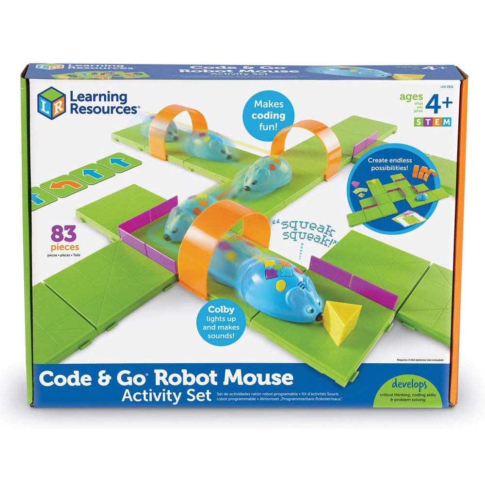 Learning Resources ของแท้ CODE & GO ROBOT MOUSE ACTIVITY SET | Shopee ...
