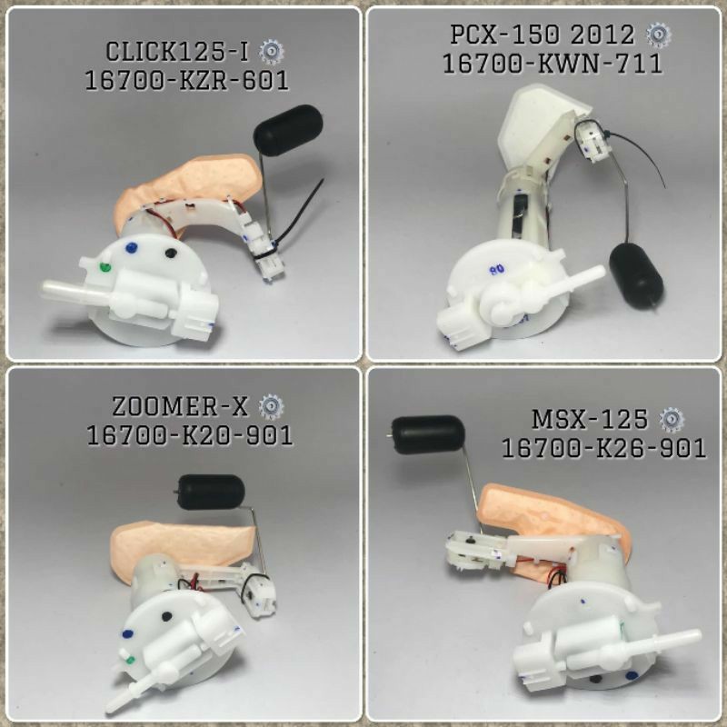 ชุดปั๊มน้ำมันเชื้อเพลิง HONDA CLICK-125i / PCX-150(2012) / ZOOMER-X ...