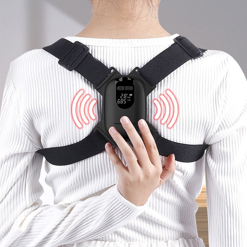 Electric Posture Corrector Back Support Trainer Spine Shoulder ...