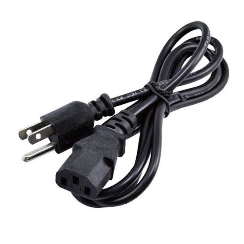 สายไฟ AC Cable Power 220-250V 10A ยาว 1m วัสดุทนทานอย่างดี | Shopee ...