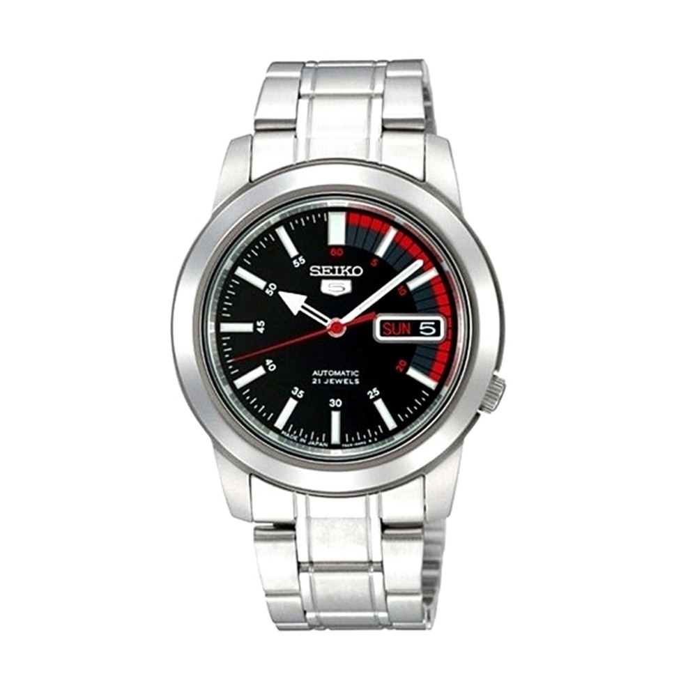 Seiko 5 Sport Automatic นาฬิกาข้อมือผู้ชาย สายสแตนเลส รุ่น SNKK31K ...
