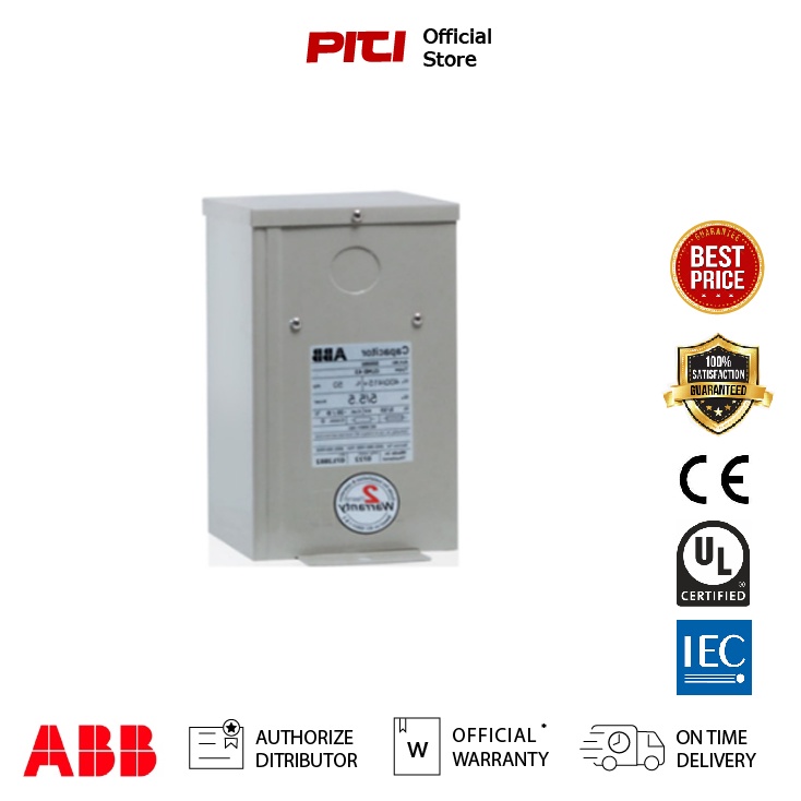 ABB คาปาซิเตอร์ CAPACITOR CLMD-43 25KVAR 400V 3PH | Shopee Thailand