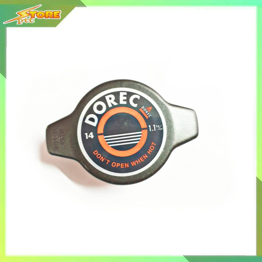 ฝาหม้อน้ำ Dorec Made in Japan ของแท้100% #14 1.1kg/cm2 ฝาหม้อน้ำคอเตี้ย ...