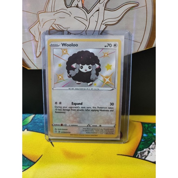 Pokemon Cards TCG "Wooloo Shiny SV103/122" ENG Shining Fates | Shopee ...