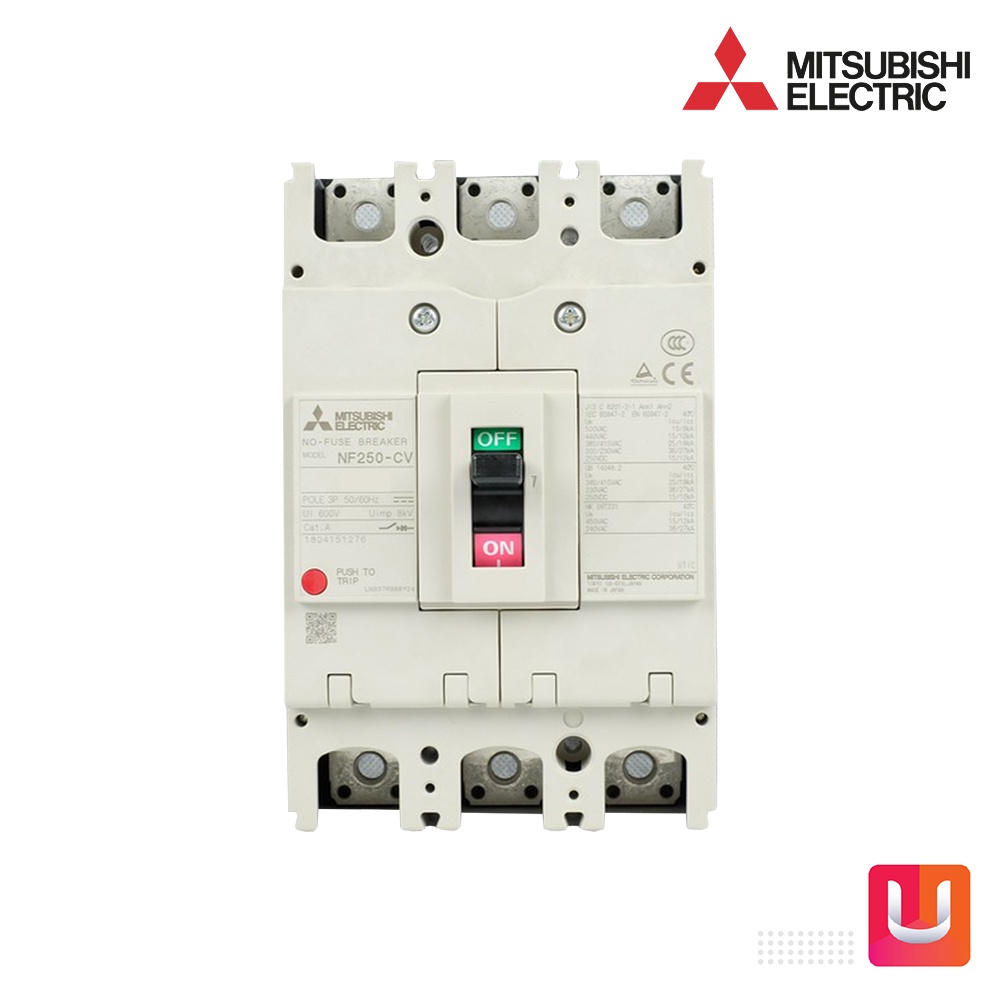 MITSUBISHI - NF250-CV 3P 150A - Molded Case Circuit Breaker (MCCB ...