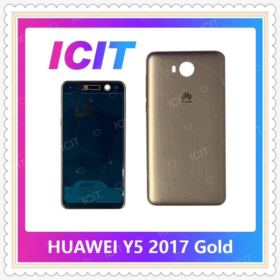 Body Huawei Y5 2017/MYA-L22 อะไหล่บอดี้ เคสกลางพร้อมฝาหลัง Body อะไหล่ ...