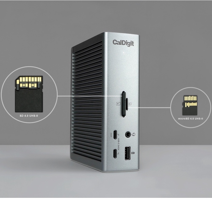Caldigit TS 4 THUNDERBOLT 4/USB4 PORTS/Space Gray Color | Shopee Thailand
