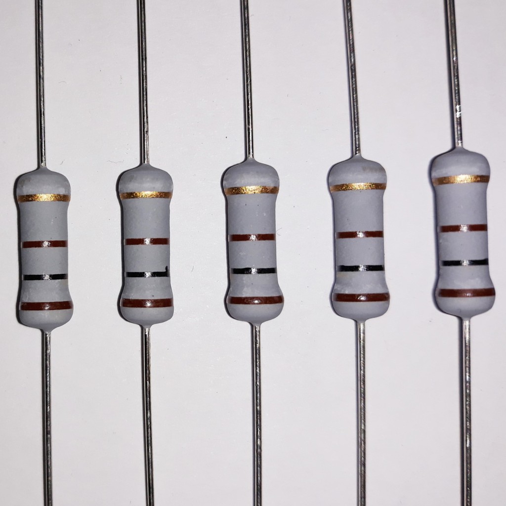 RXF 2วัตต์ ฟิวส์ต้านทาน (2ตัว) 2W ±5% 0.22Ω-820Ω Fusible Resistor ...