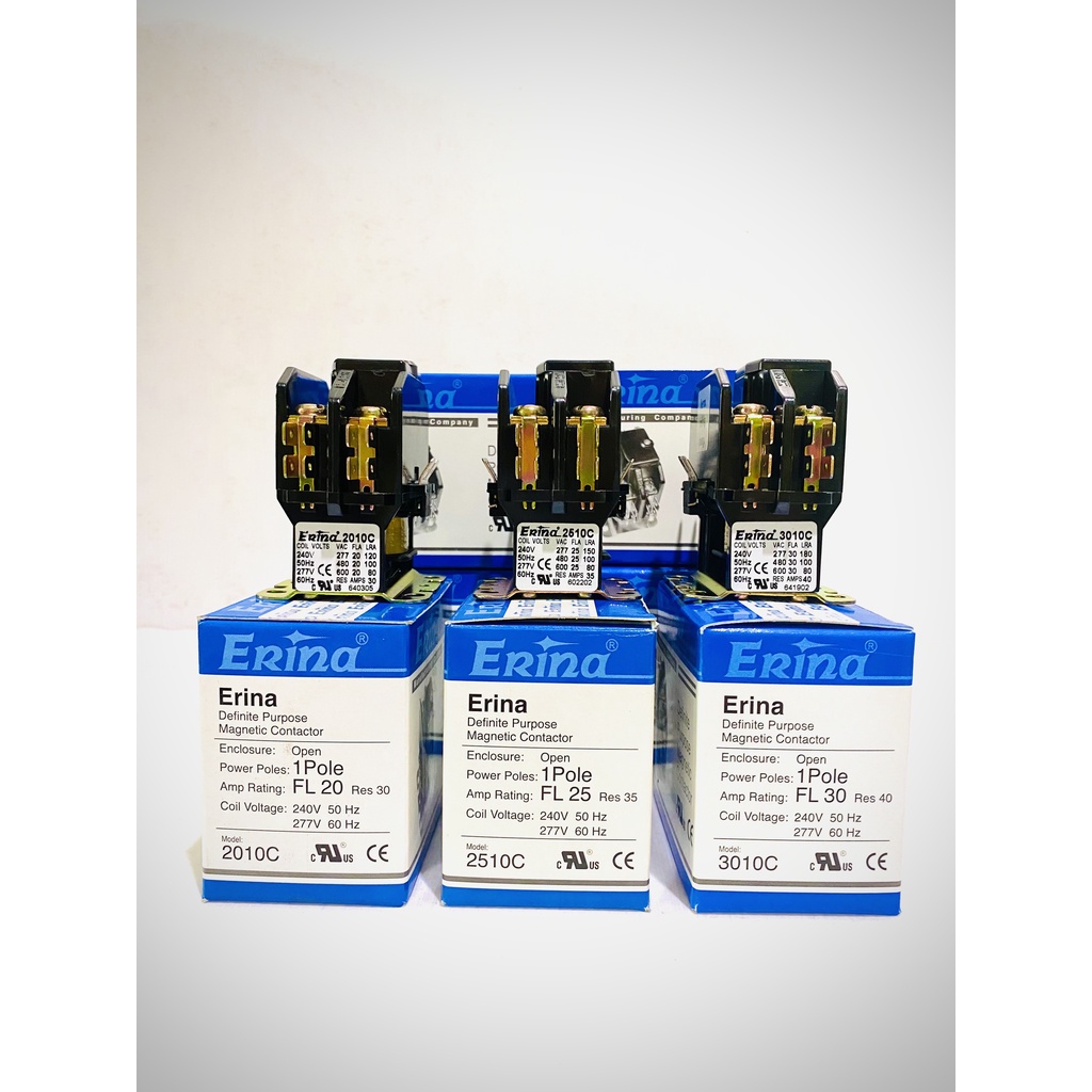 Erina แมกเนติก (Magnetic Contactor) ขนาด 20A ,25A ,30A /1Pole | Shopee ...
