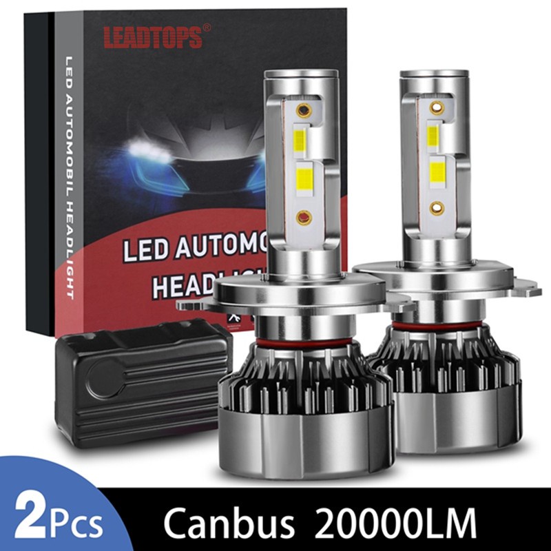 1 คู่ 20000Lm 110W H4 H7 H11 หลอดไฟหน้ารถยนต์ไฟตัดหมอก H3 9005 Hb3 H1 Led 6000K ไฟตัดหมอกสําหรับ ...