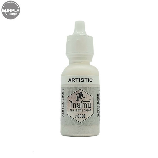 Thaitone THAITONE T0001 Silver White Pearl 20 ml 21810001(สี) | Shopee ...