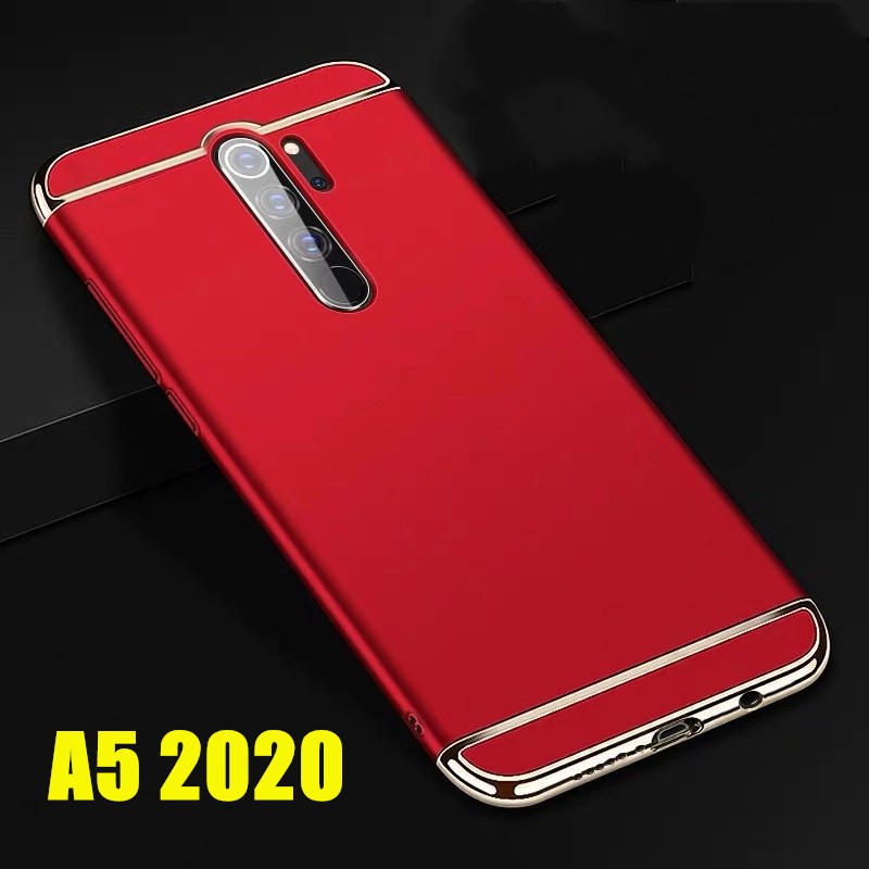 Case OPPO A5 2020 เคสกันกระแทกประกบหัวท้าย3ชิ้น แบบไม่หนา สีเมทัลลิค ...