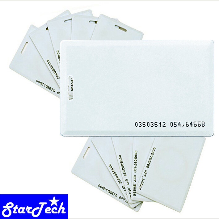 ID 1.8mm EM4100 TK4100 125khz RFID Access Control Card Sticker Token ...