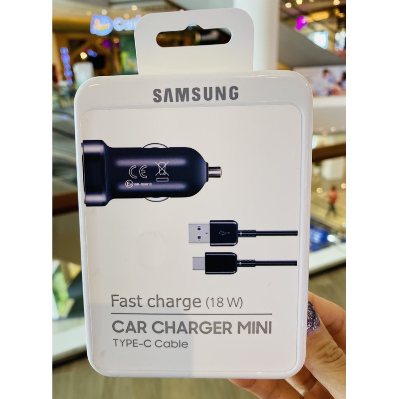 ที่ชาร์จในรถซัมซุง แท้ SAMSUNG Car Charger Fast Charge(18W)ที่ชาร์จ ...