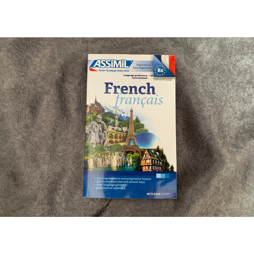Assimil French Language Book หนังสือภาษาฝรั่งเศส | Shopee Thailand