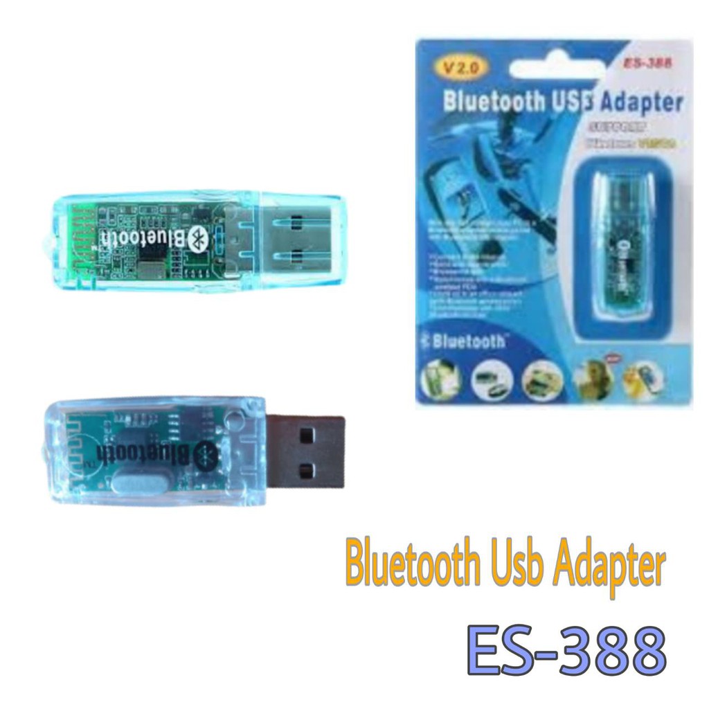 #อุปกรณ์เชื่อมต่อพอร์ท Bluetooth Usb Adapter (ES-388) | Shopee Thailand