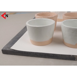 ALUMINA PAPER SIZE 35x35CM. แผ่นอลูมิน่าเปเปอร์กันติด | Shopee Thailand