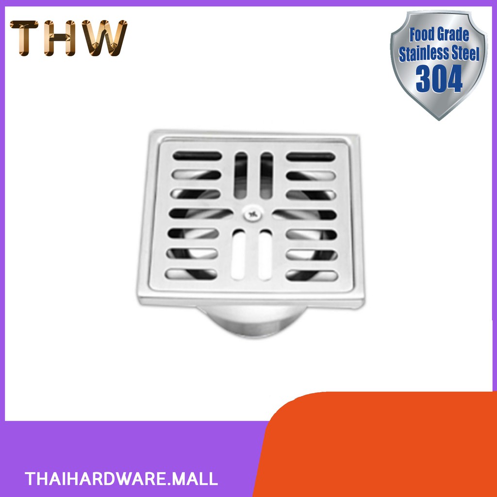 ตะแกรงกันกลิ่น ตะแกรงดักกลิ่น (ขนาดหน้าแปลน 4 นิ้ว) รุ่น FDHS-059 | Shopee Thailand