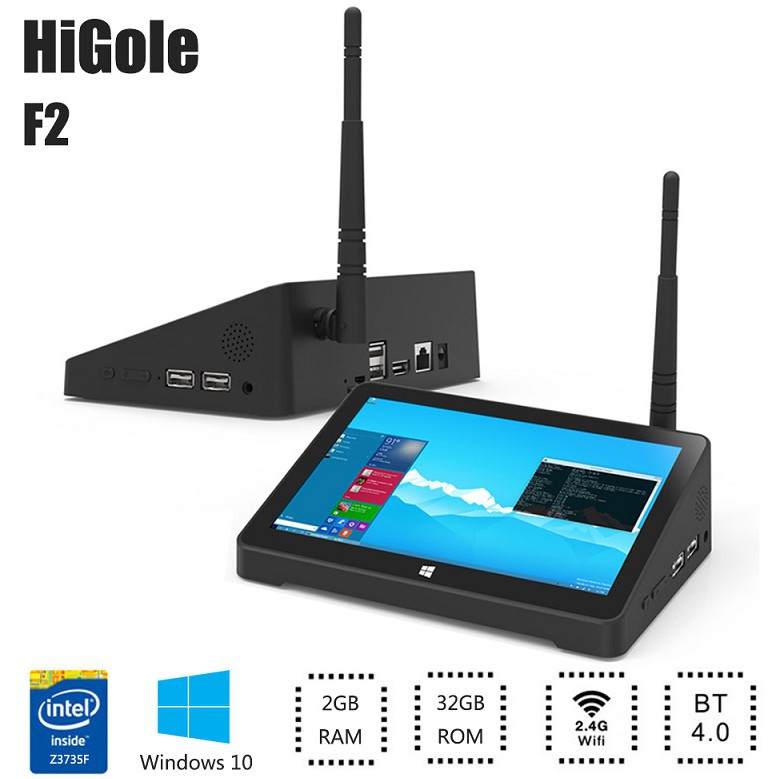 HiGole F2 Mini PC Windows 10 พร้อมจอ 7 นิ้วในตัว ราคาถูกเวอร์ | Shopee ...