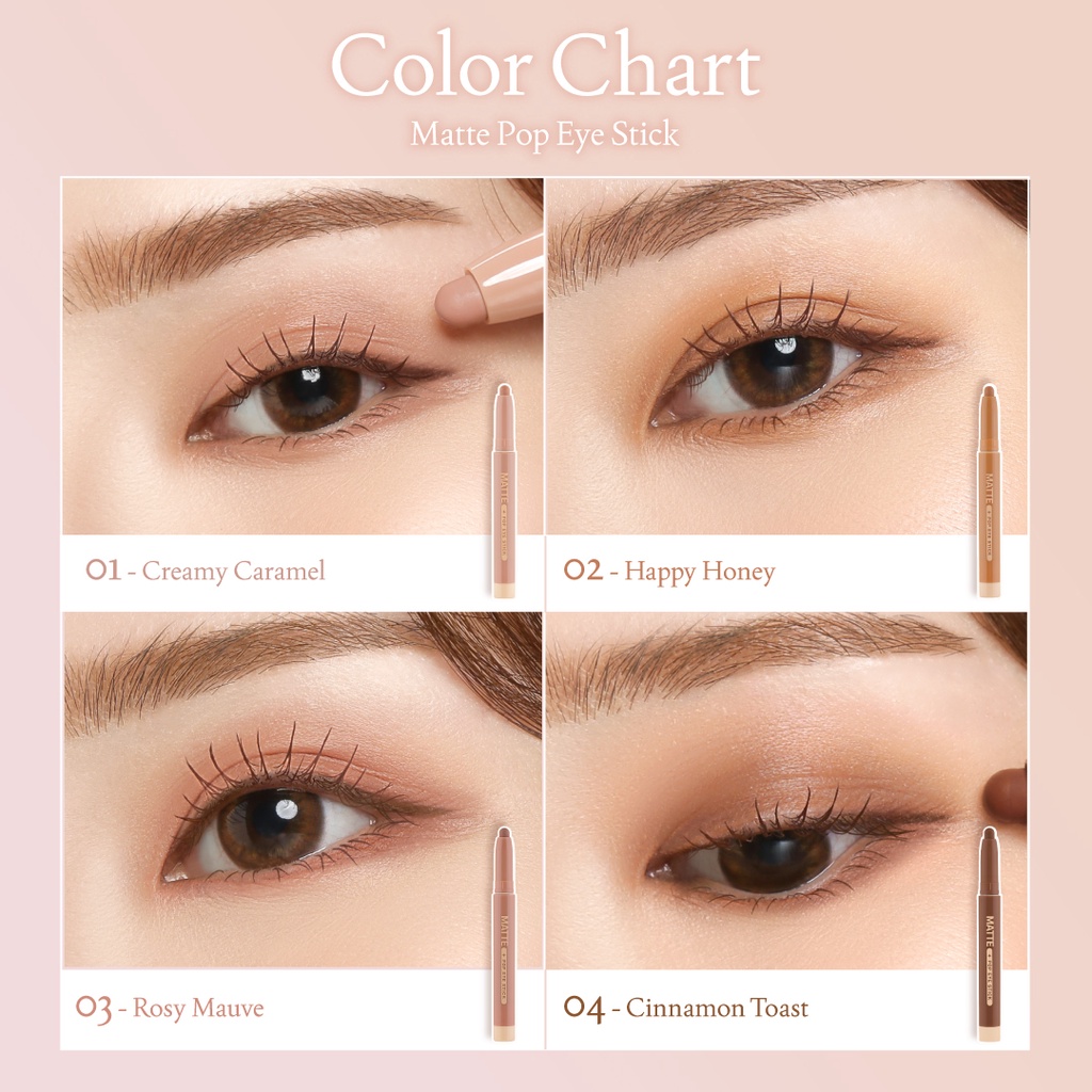 MEILINDA MATTE POP EYE STICK (เนื้อแมทท์)(MC3118) | Shopee Thailand