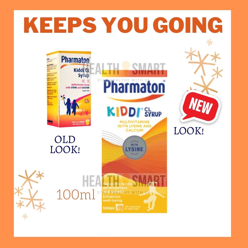 Pharmaton Kiddi Syrup 100ml | Shopee Thailand