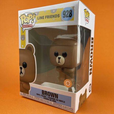กล่องบุบ Funko POP Brown 928 : LINE Friend | Shopee Thailand