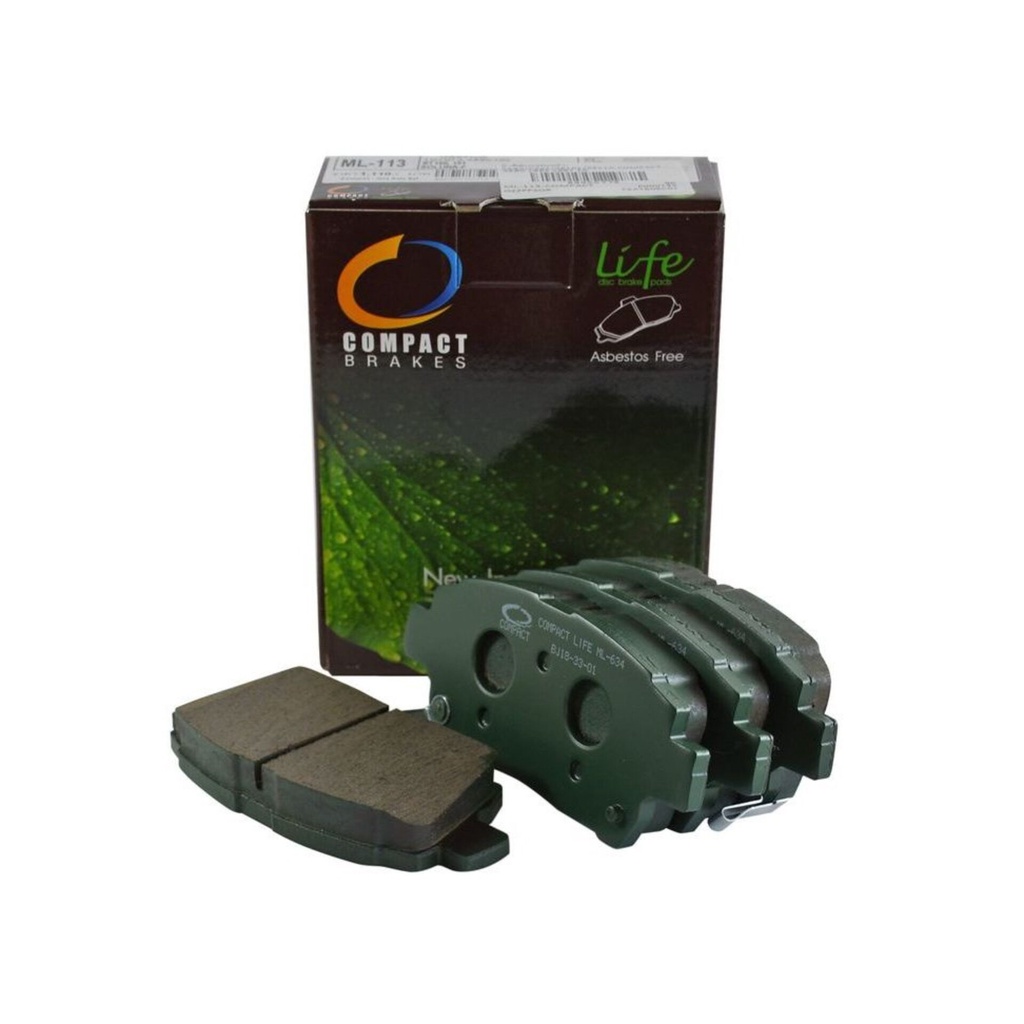 ผ้าดิสเบรคหน้า ALTIS ปี 2001-2007 COMPACT LIFE (ML-634-COMPACT ...