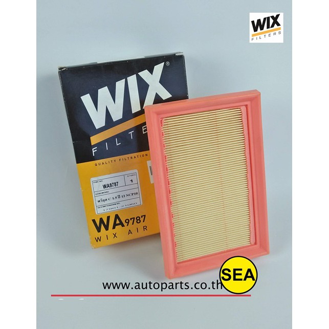 ไส้กรองอากาศ WIX สำหรับ TOYOTA PRIUS 1.8 HYBRID ปี 15,C-HR ,YARIS 1.5 ...