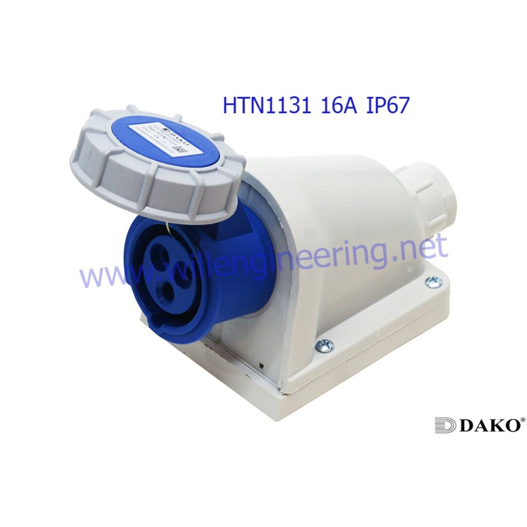 HTN 1131 ปลั๊กตัวเมียติดลอย 2P+E 16A 230V IP67 6h | Shopee Thailand