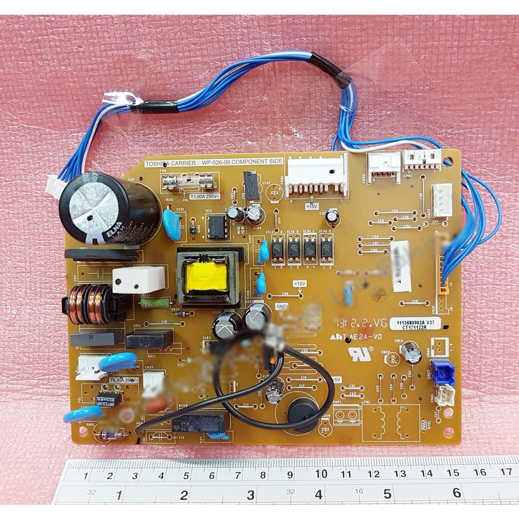 อะไหล่แท้ศูนย์/เมนบอร์ดคอล์ยเย็นแอร์โตชิบา/แผงวงจรแอร์โตชิบา/43T69988 ...