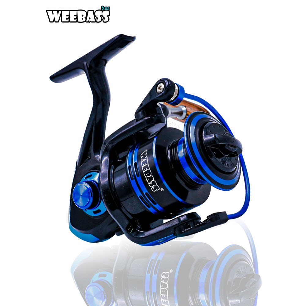 WEEBASS รอก - รุ่น BH (Blue) รอกสปินนิ่ง รอกตกปลา | Shopee Thailand