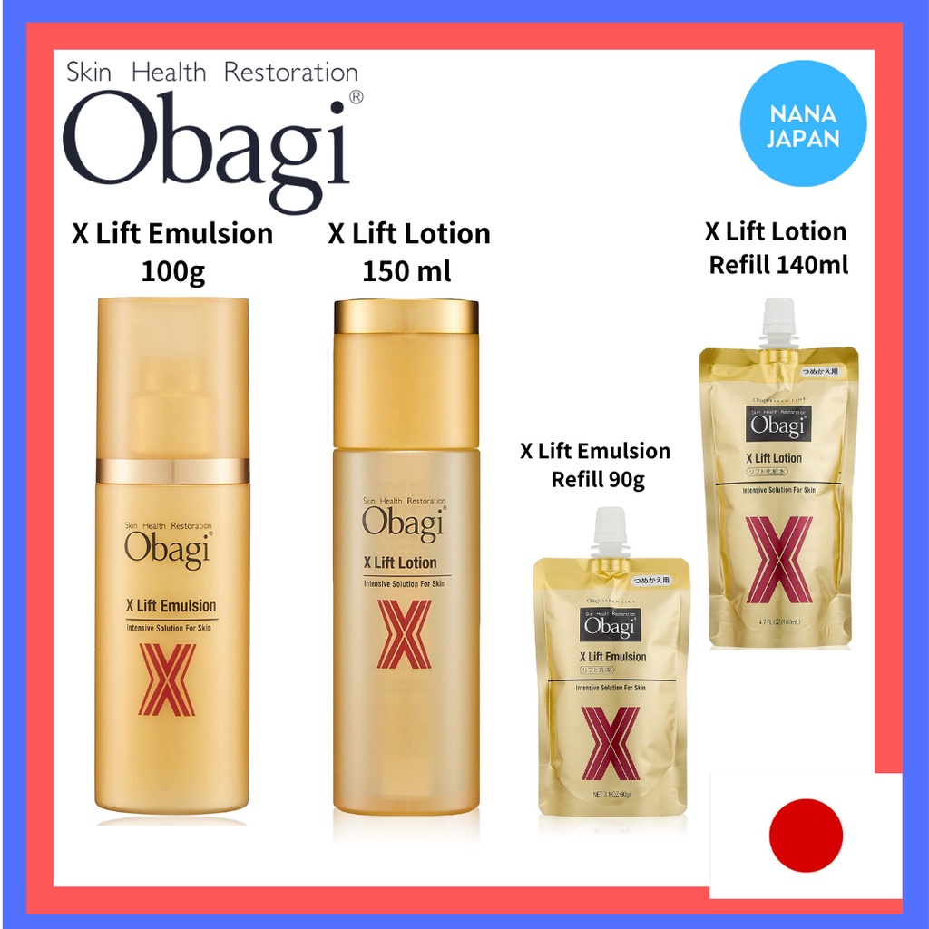 【Direct From Japan】Obagi X Lift Emulsion โลชั่นแบบเติม 100 กรัม 150 มล. แบบรีฟิล | Shopee Thailand