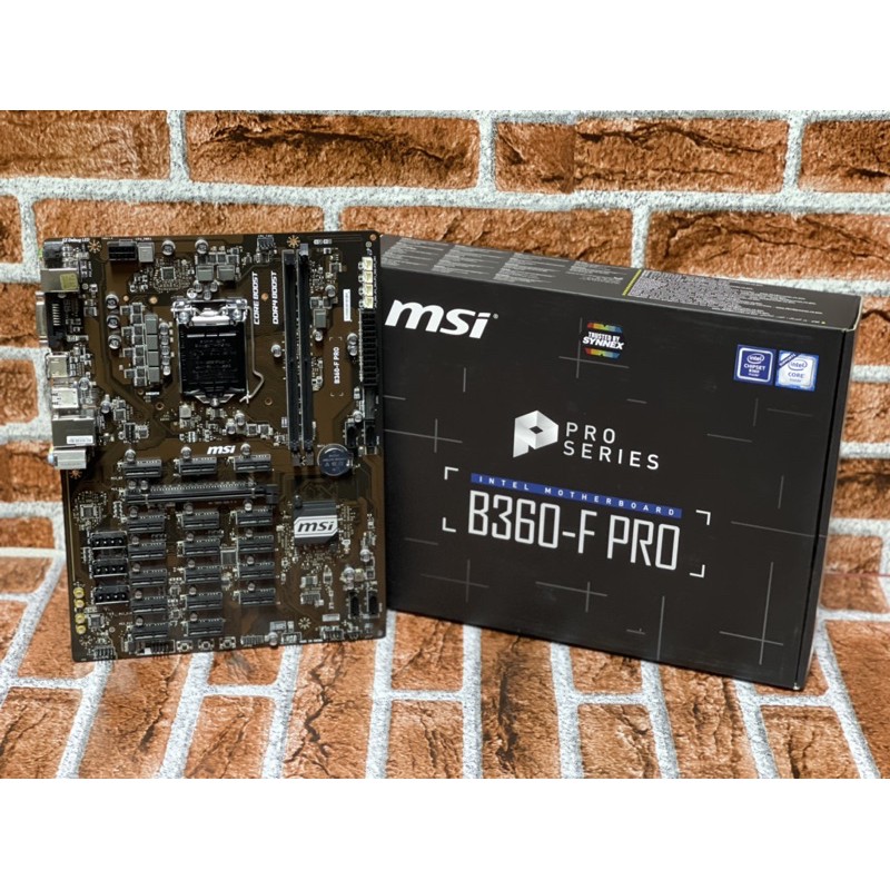 Mb btc 18gpu MSI B360-F PRO (1151v2)ของใหม่ | Shopee Thailand