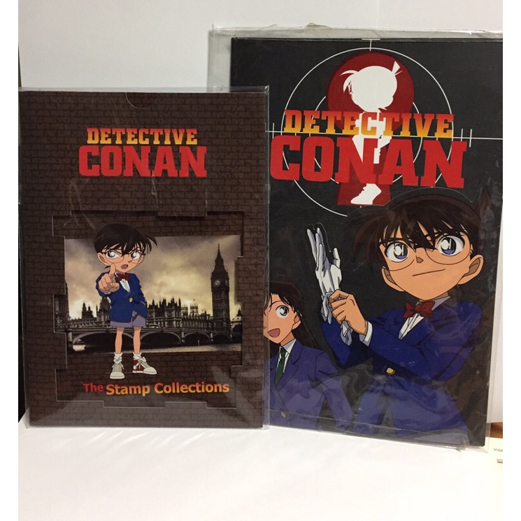 แสตมป์โคนัน 2 ชุด (มาพร้อมแว่นขยาย Conan Detector Card) | Shopee Thailand