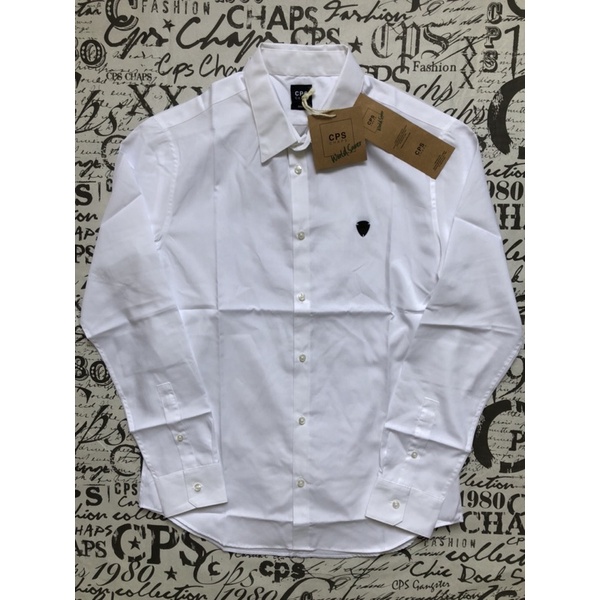 SHIRT WHITE CPS CHAPS | Shopee Thailand