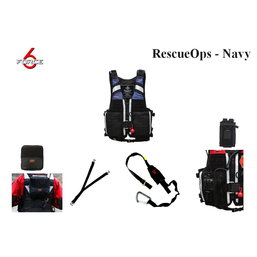Force6 เสื้อชูชีพกระแสน้ำเชี่ยว Force 6 RescueOps PFD Personal ...