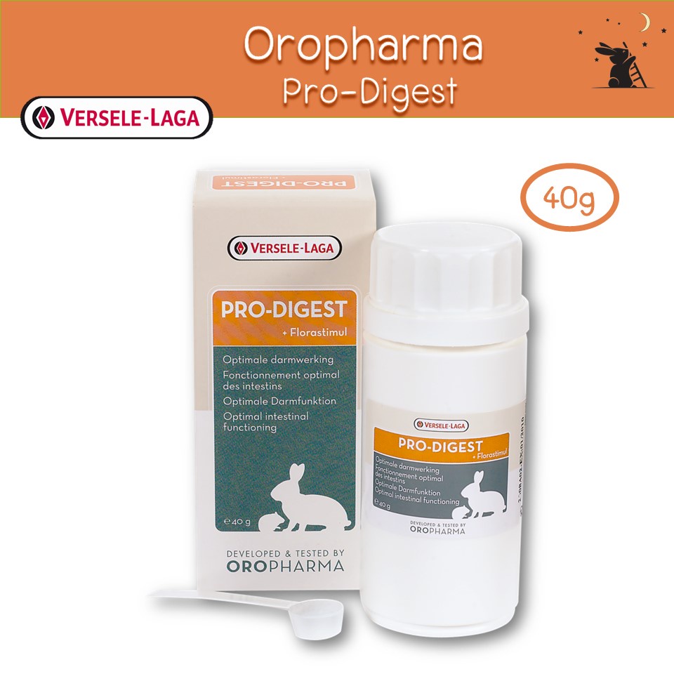 Oropharma Pro-Digest บำรุงระบบทางเดินอาหารสัตว์เลี้ยง ยี่ห้อ Versele ...