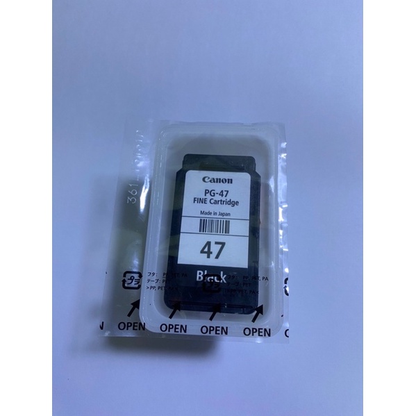 Canon ตลับหมึก noboxPG-47 + CL-57 E3170 / E3177/ E400 / E410 / E417 / E460 / E470 / E477 / E480 ...