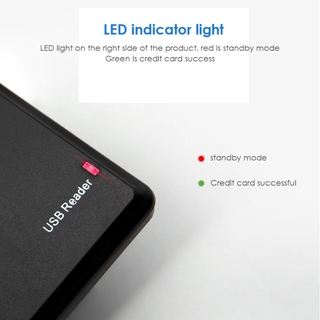 เครื่องอ่านบัตร RFID Reader USB Port NFC IC 13.56MHz S50 S70 Card ...