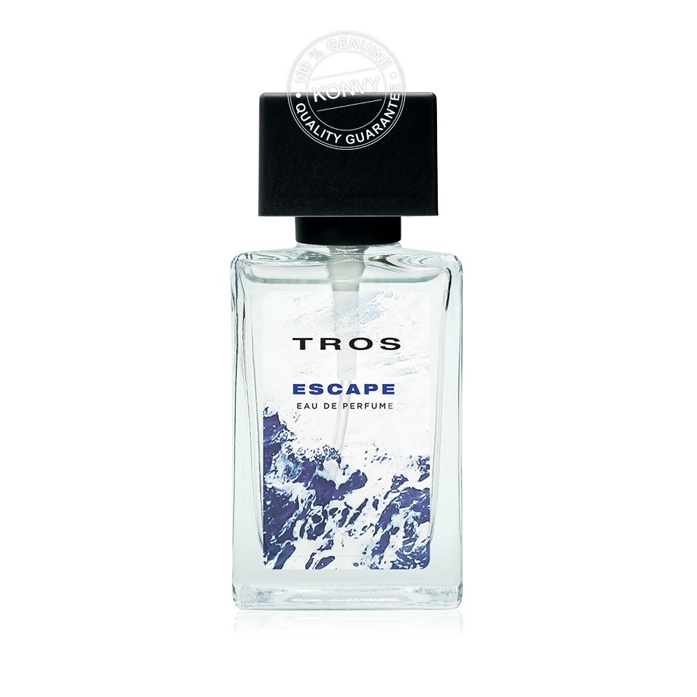 TROS EDP Escape 30ml #Blue ทรอส น้ำหอมสำหรับผู้ชาย กลิ่นหอมสดชื่น เย็น ...