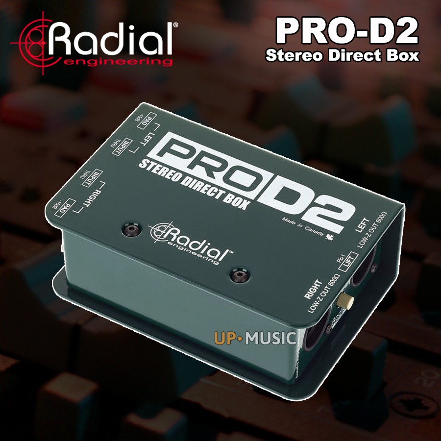 Radial Pro-D2 Stereo Passive Direct Box | Shopee Thailand