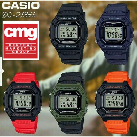 แท้แน่นอน 100% ออกใหม่ปี 2019 กับCASIO W218 อุปกรณ์ครบทุกอย่างพร้อมใบ ...