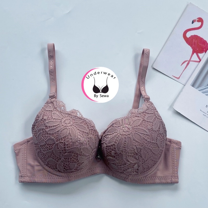 เสื้อในลูกไม้ คัพA มีโครง ทรงเต็มเต้า ฟองกลาง อกชิดสวย(K567) | Shopee Thailand