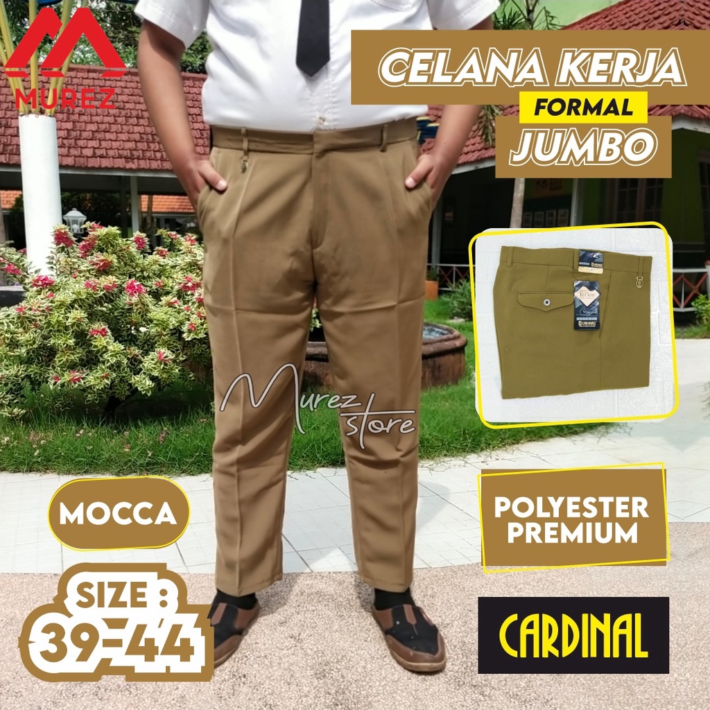 กางเกงทํางาน ขาจัมโบ้ ผู้ชาย MOKA FORMAL PREMIUM Pay On The Place ...