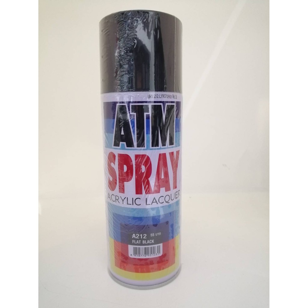 ATM Spray Acrylic Lacquer สเปรย์สำหรับงานอเนกประสงค์ ชนิดฟิล์ม มี 18 สี ...