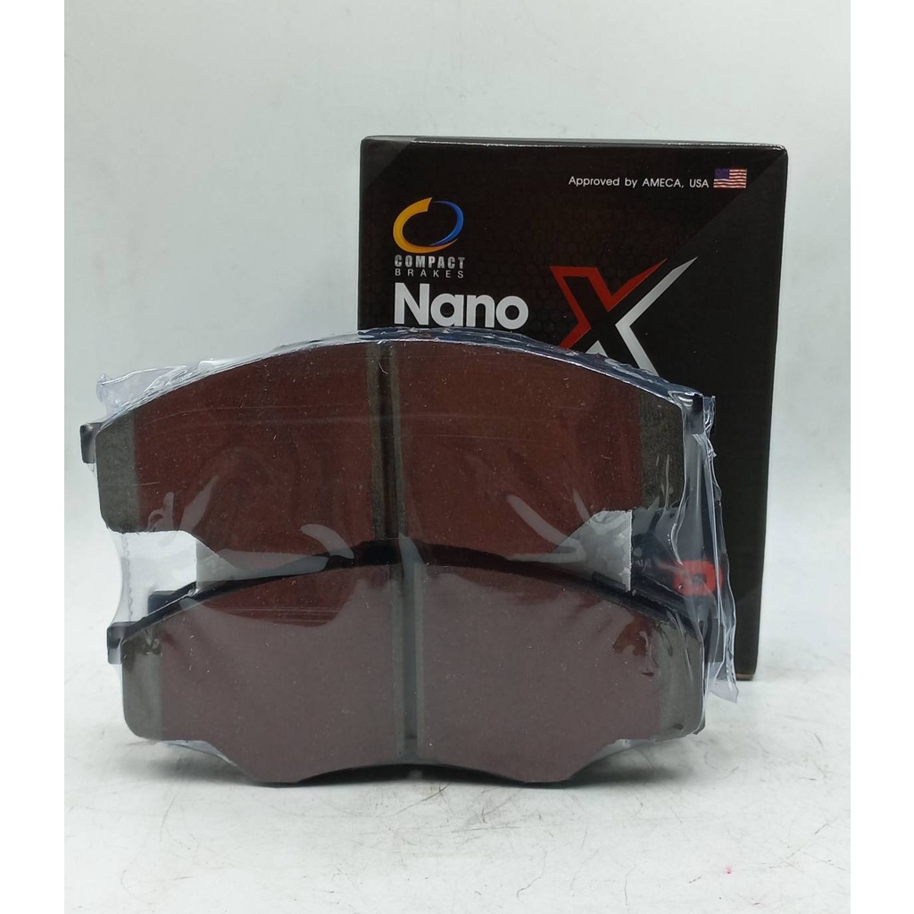 Compact DEX-737 ผ้าเบรคหน้าสำหรับ TOYOTA VIGO CHAMP 2WD (วีโก้ แชมป์ ...