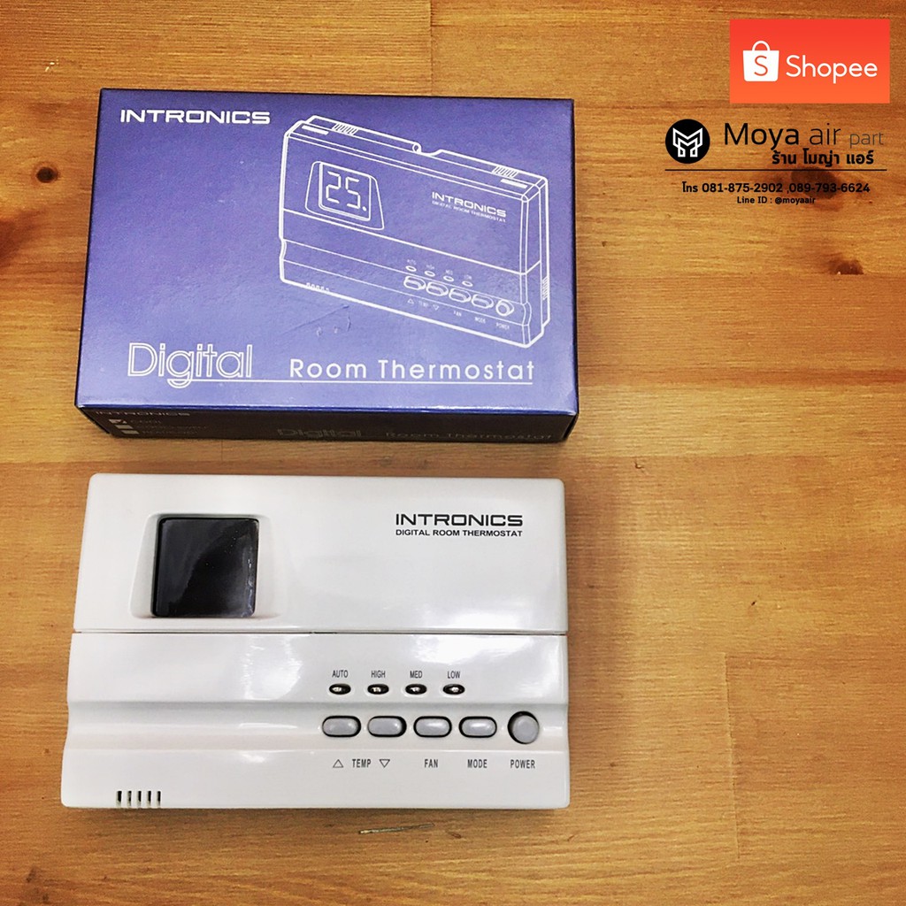 รีโมทคอนโทรล ชนิดมีสาย (รูมเทอร์โมแอร์ ชนิดมีสาย) Intronics | Shopee ...