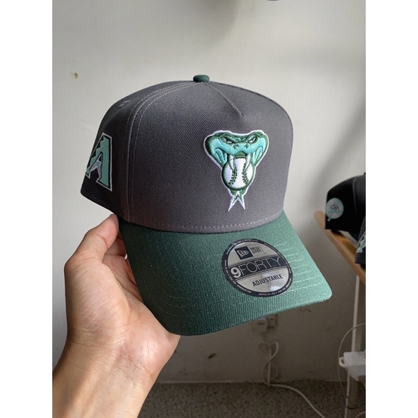 ใหม่ Era x Arizona Diamondbacks A-Frame Two Tone/Clear Mint UV Snapback ...